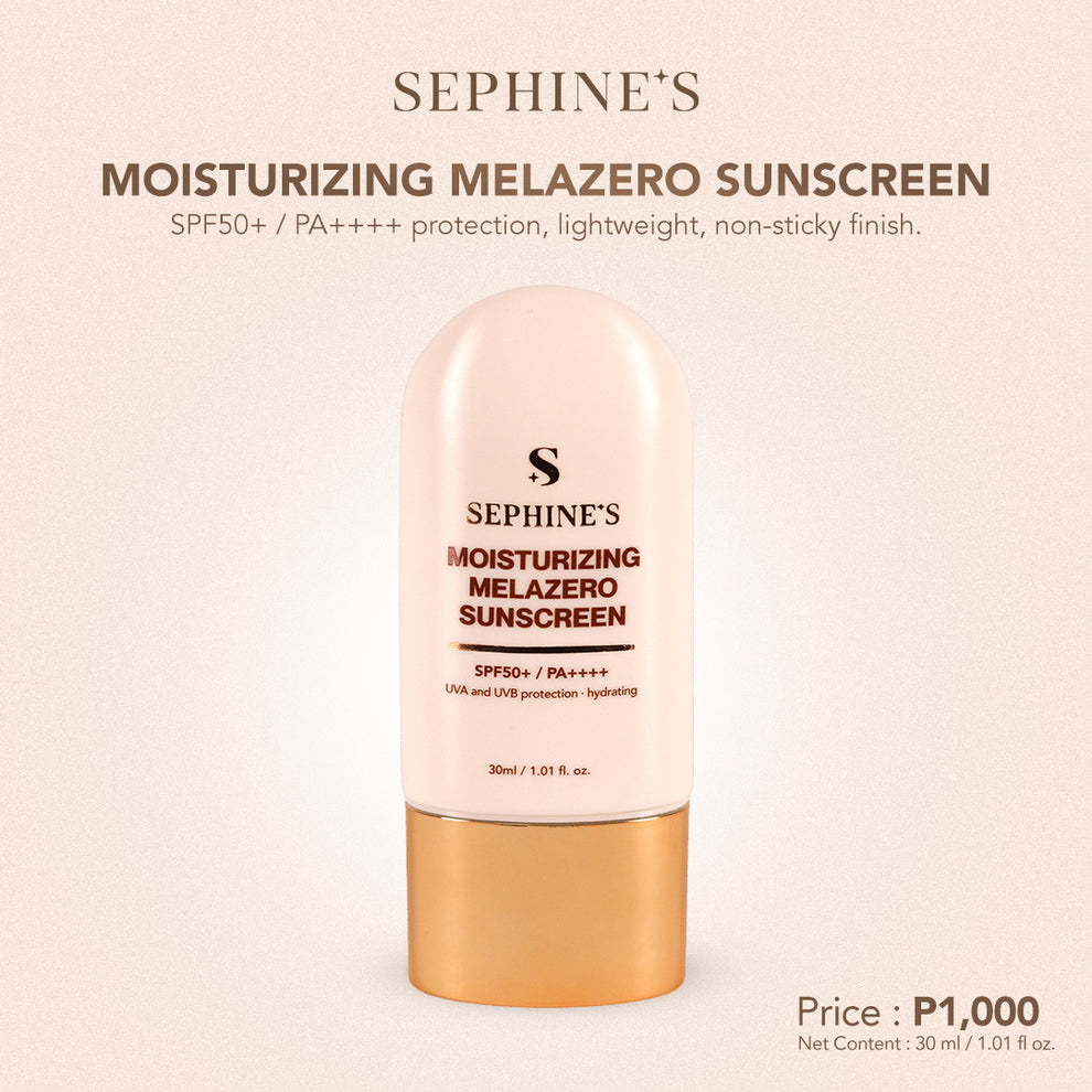 Moisturizing Melazero Sunscreen – Sephine's